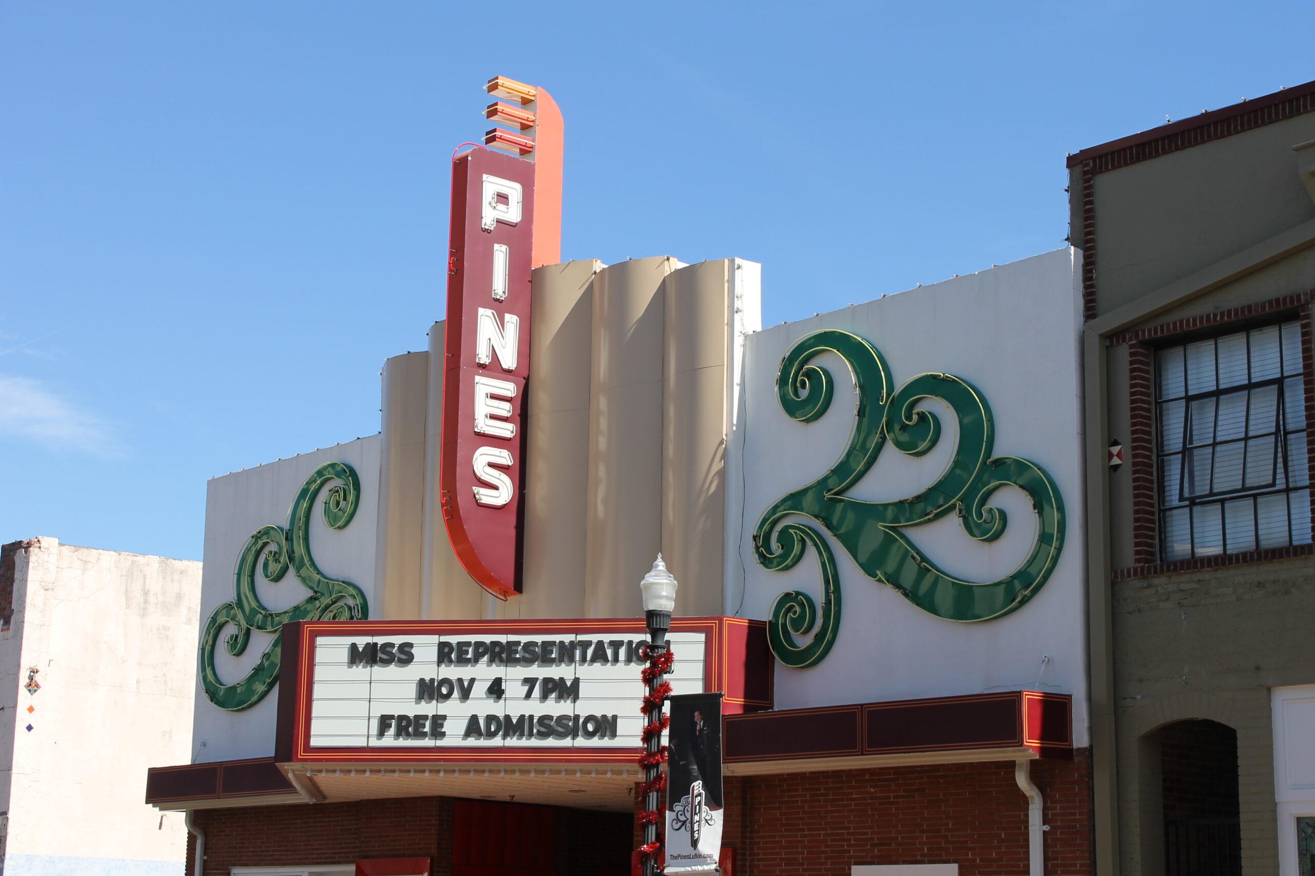 Pines Theatre in Lufkin, TX - Screendollars