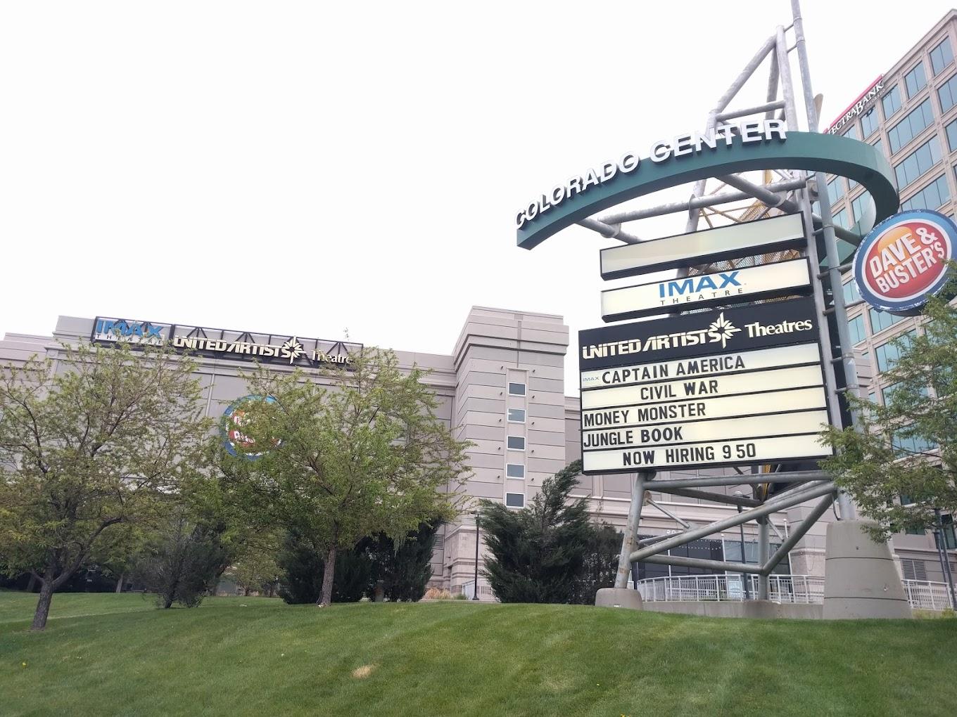 Regal UA Colorado Center - Showtimes & Tickets