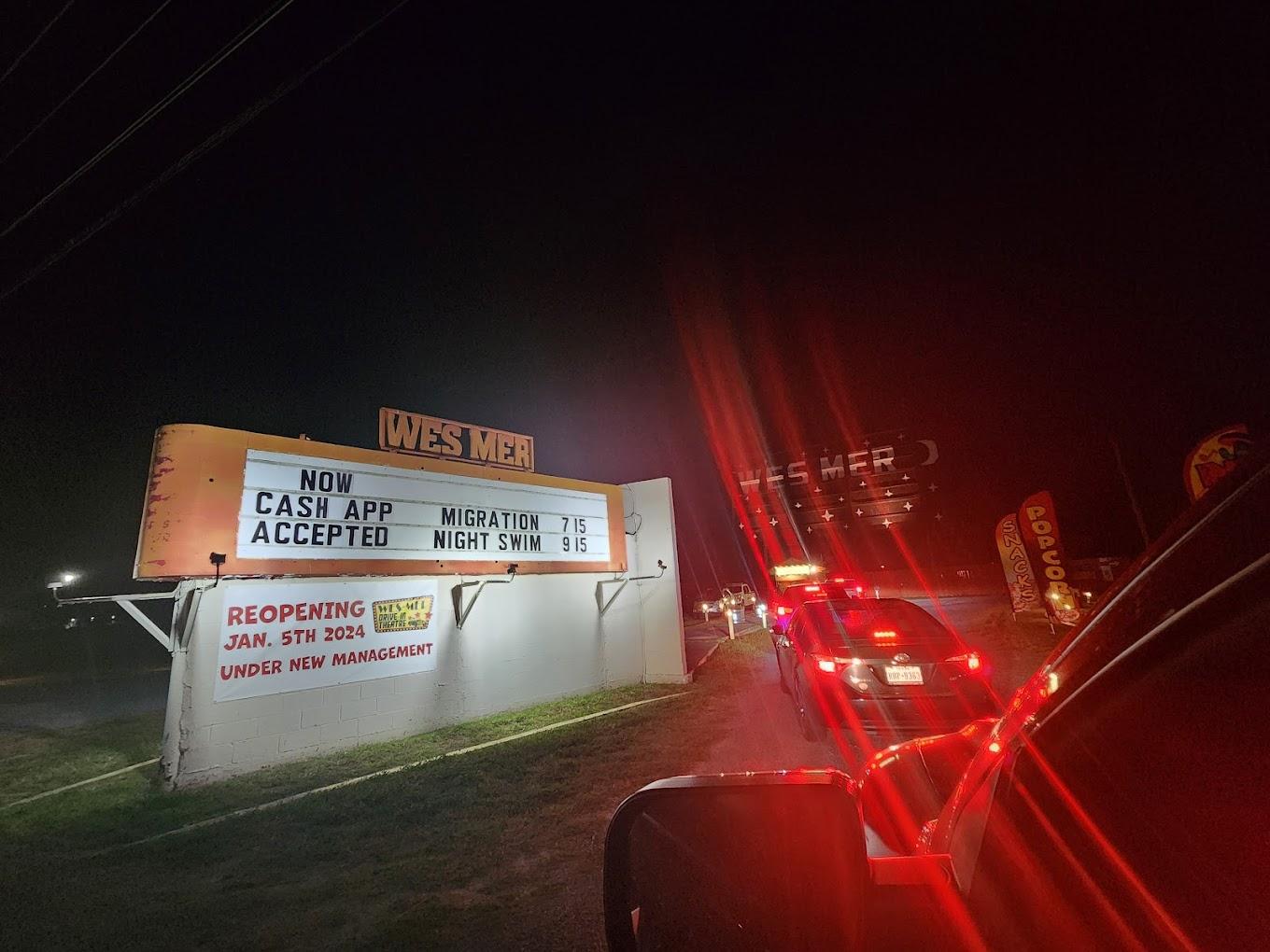 Wes-Mer Drive-In - Showtimes & Tickets