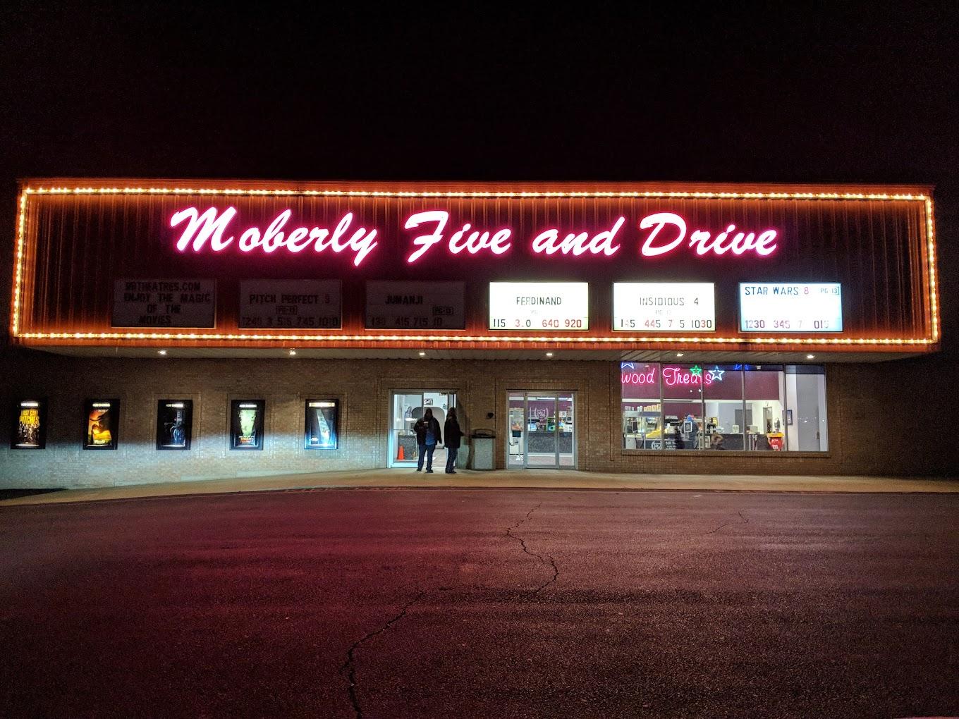 B&B Theatres Moberly Five And Drive - Showtimes & Tickets