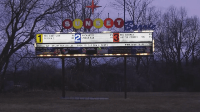 Sunset Barrie Drive-in Theatre - Showtimes & Tickets