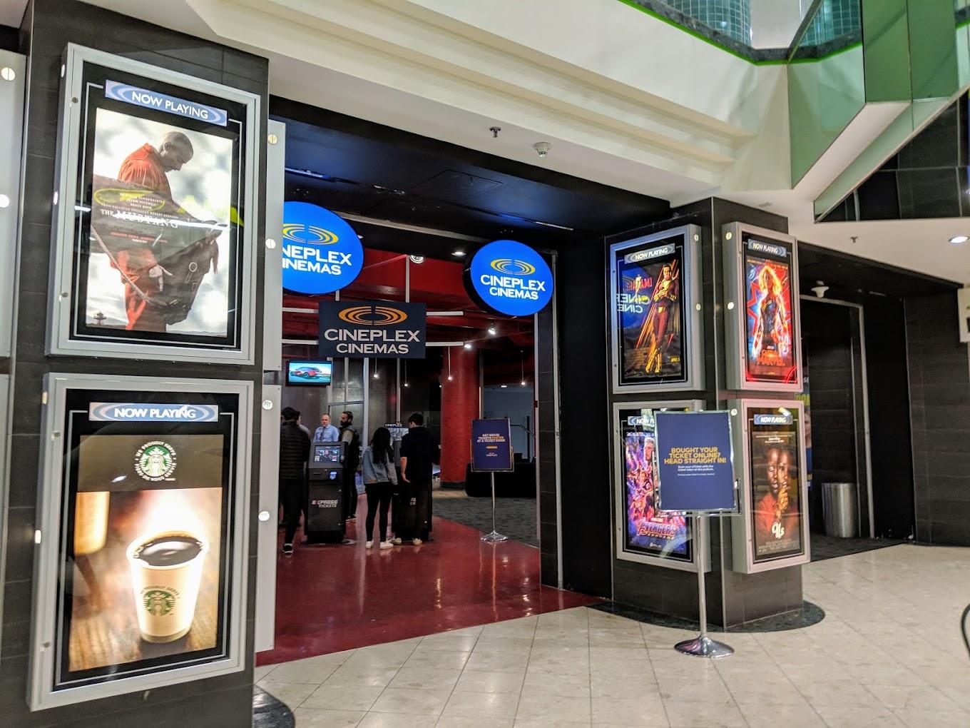 Cineplex Cinemas Park Lane - Showtimes & Tickets