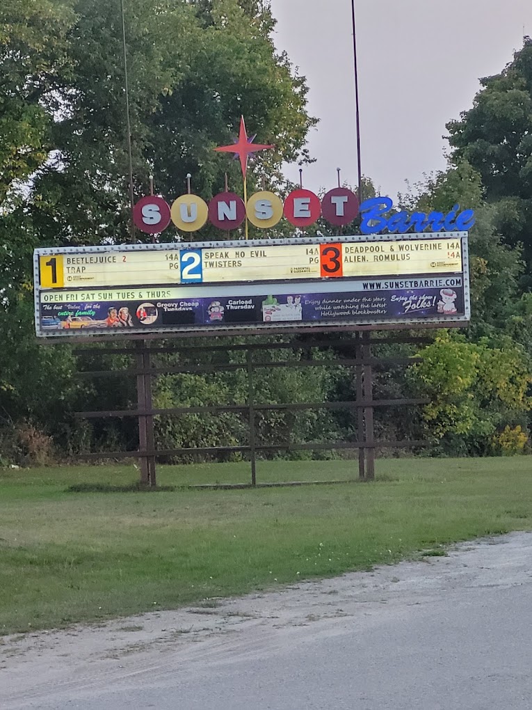 Sunset Barrie Drive-in Theatre - Showtimes & Tickets