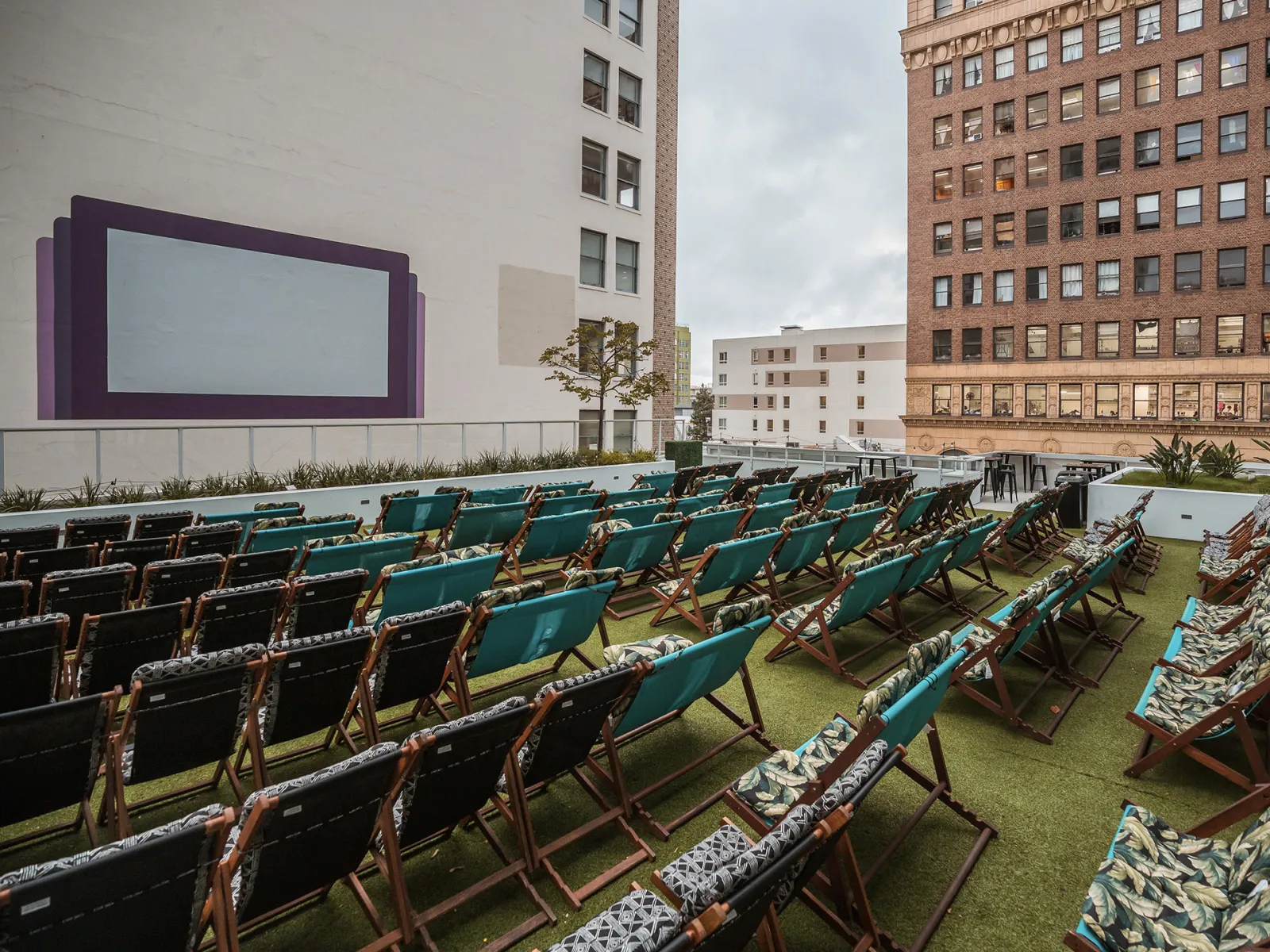 Rooftop Cinema Club DTLA Theatre Los Angeles - Showtimes & Tickets