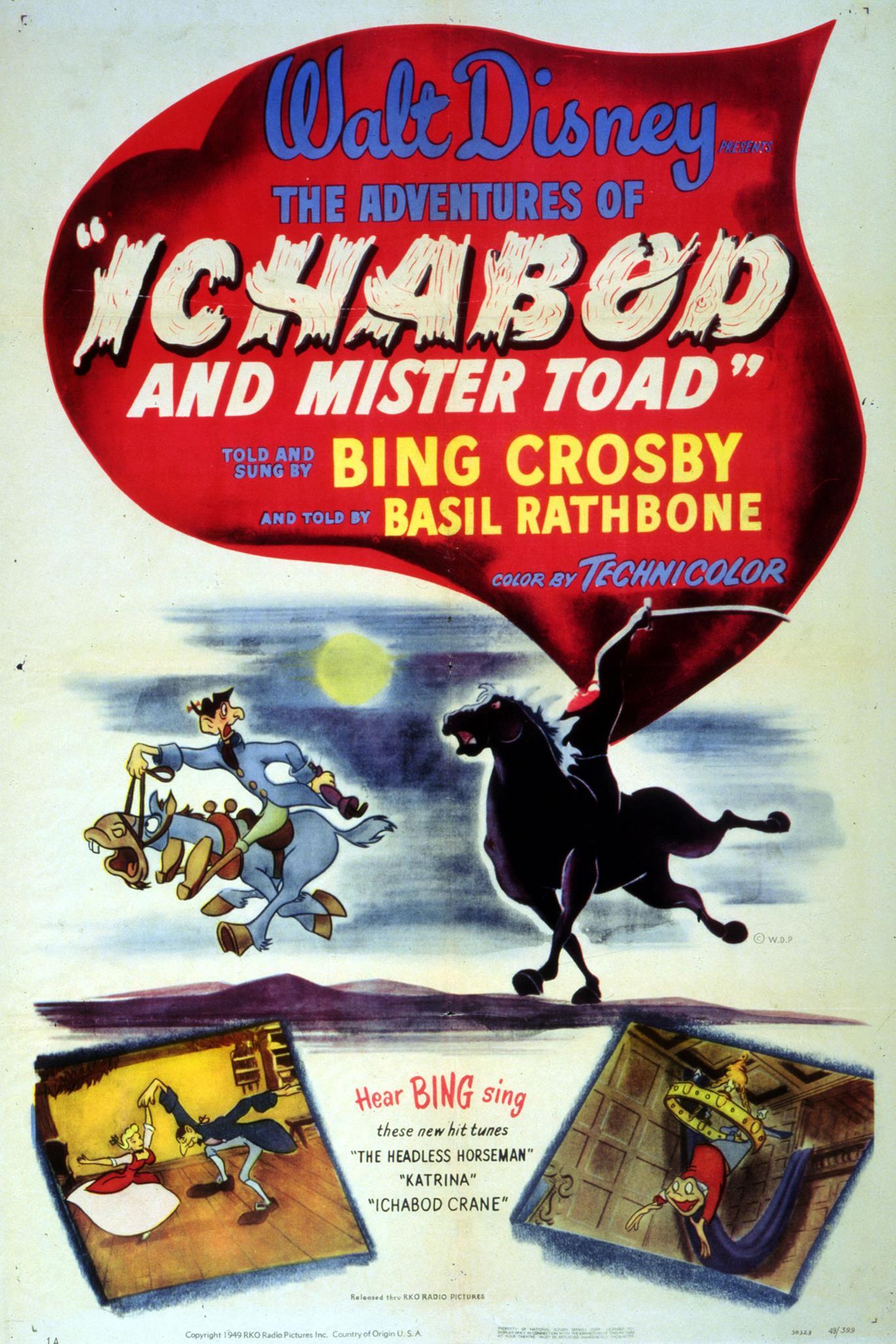 The Adventures of Ichabod and Mr. Toad () - Trailers, Movie Cast ...
