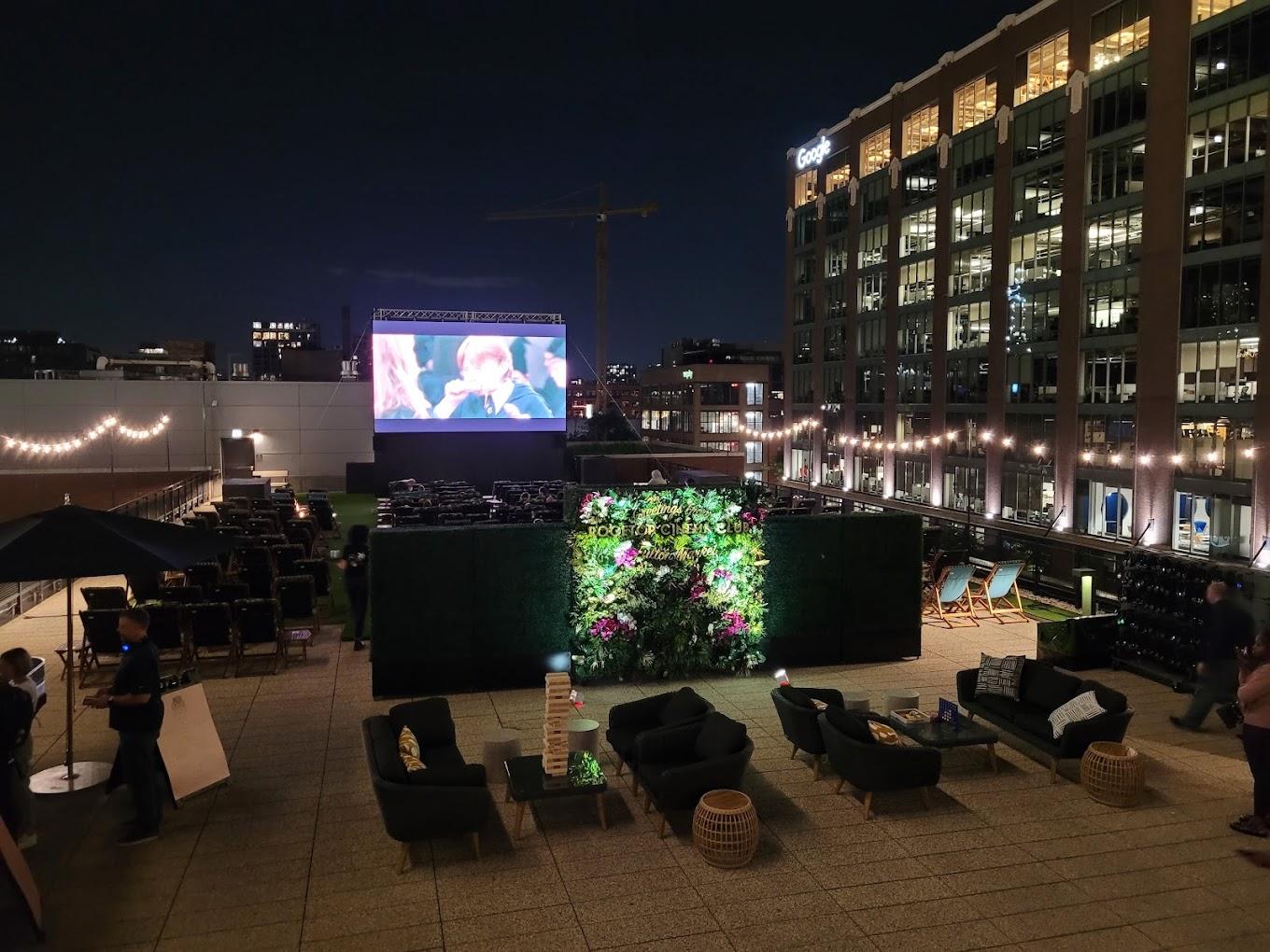 Rooftop Cinema Club Fulton Market - Showtimes & Tickets