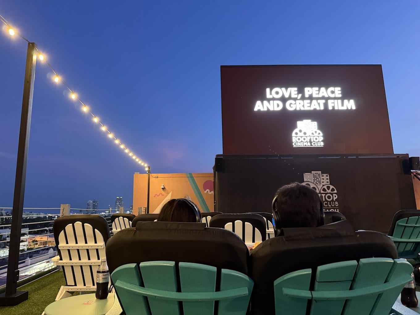 Rooftop Cinema Club South Beach - Showtimes & Tickets